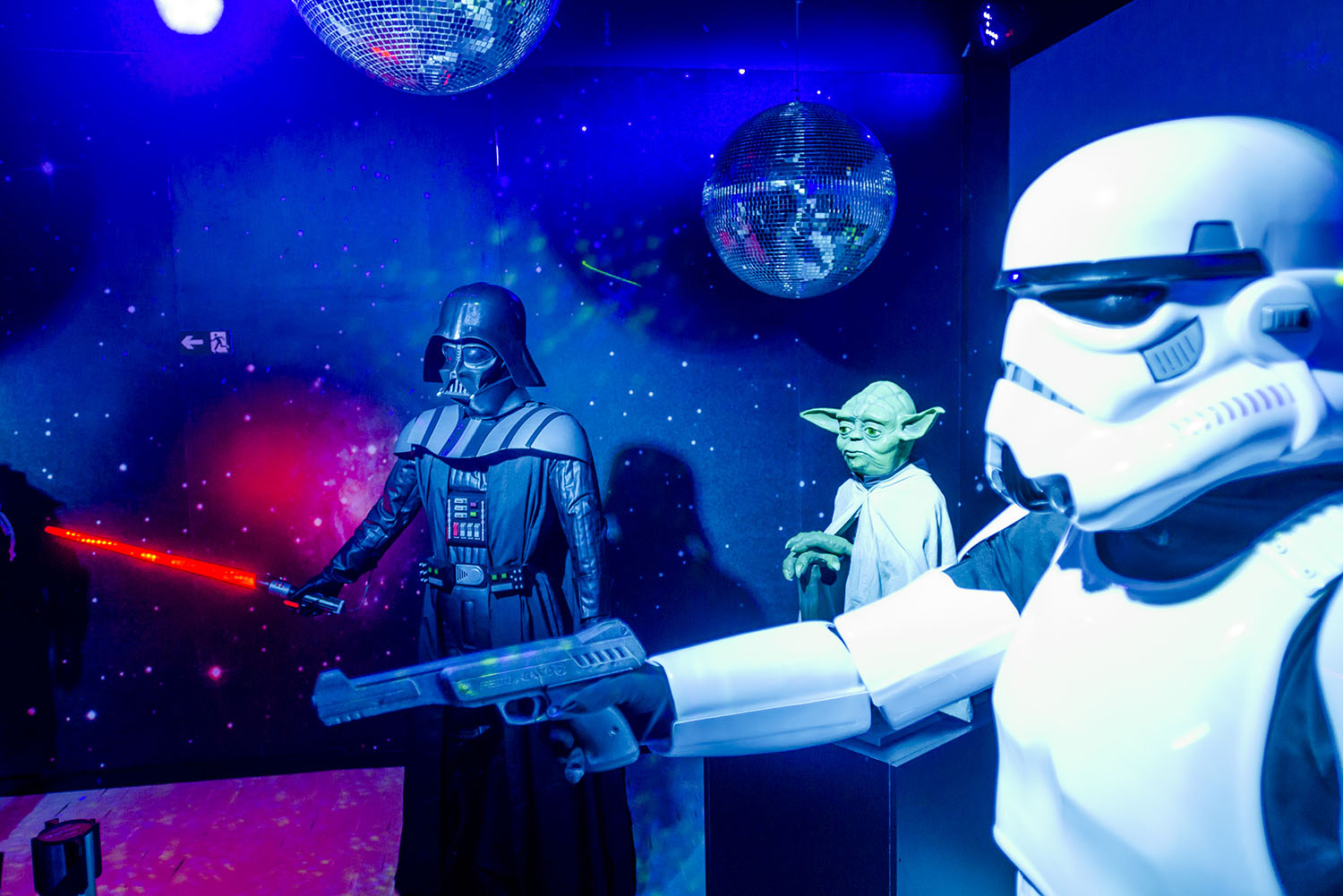 Universo Star Wars no Dreamland Museu de Cera – No Palco
